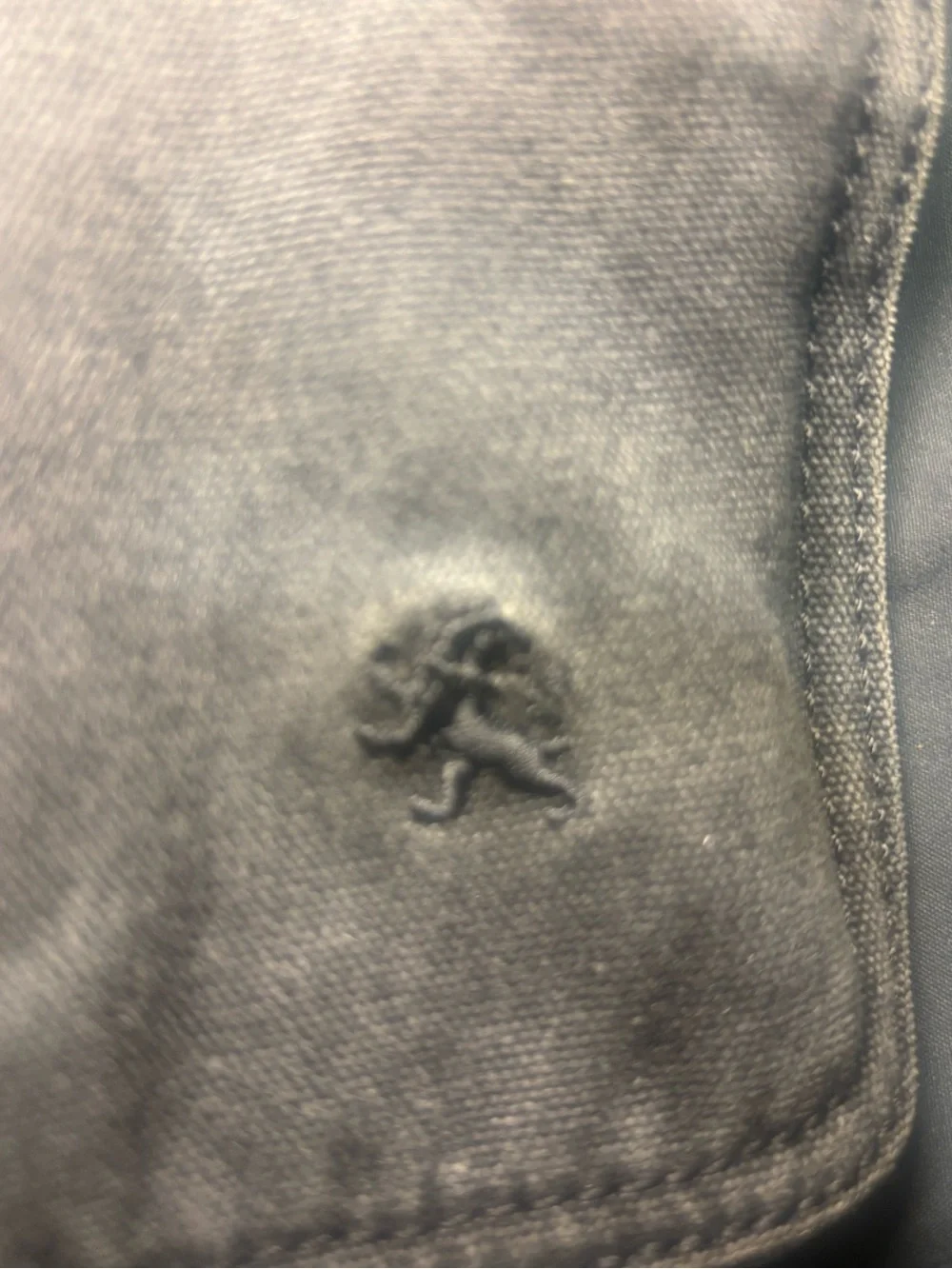 Goruck | Bags | Embroidered Dark Gray Pouch With Running Lion Logo ...